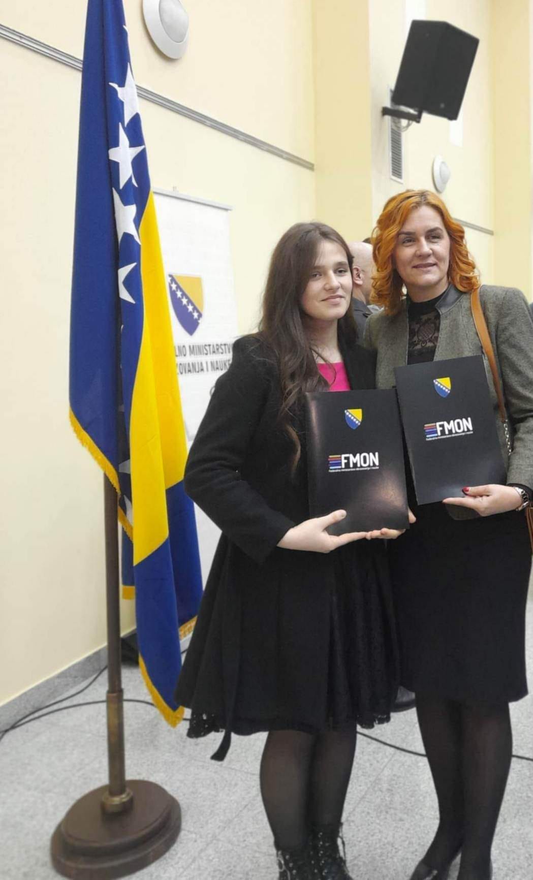 Nejra Bajrić dobitnica nagrade Federalnog ministarstva obrazovanja i ...