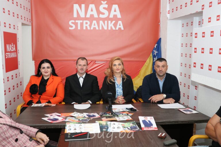 Press konferencija – NAŠA STRANKA na temu: Budžet Općine Bugojno! - Bug ...